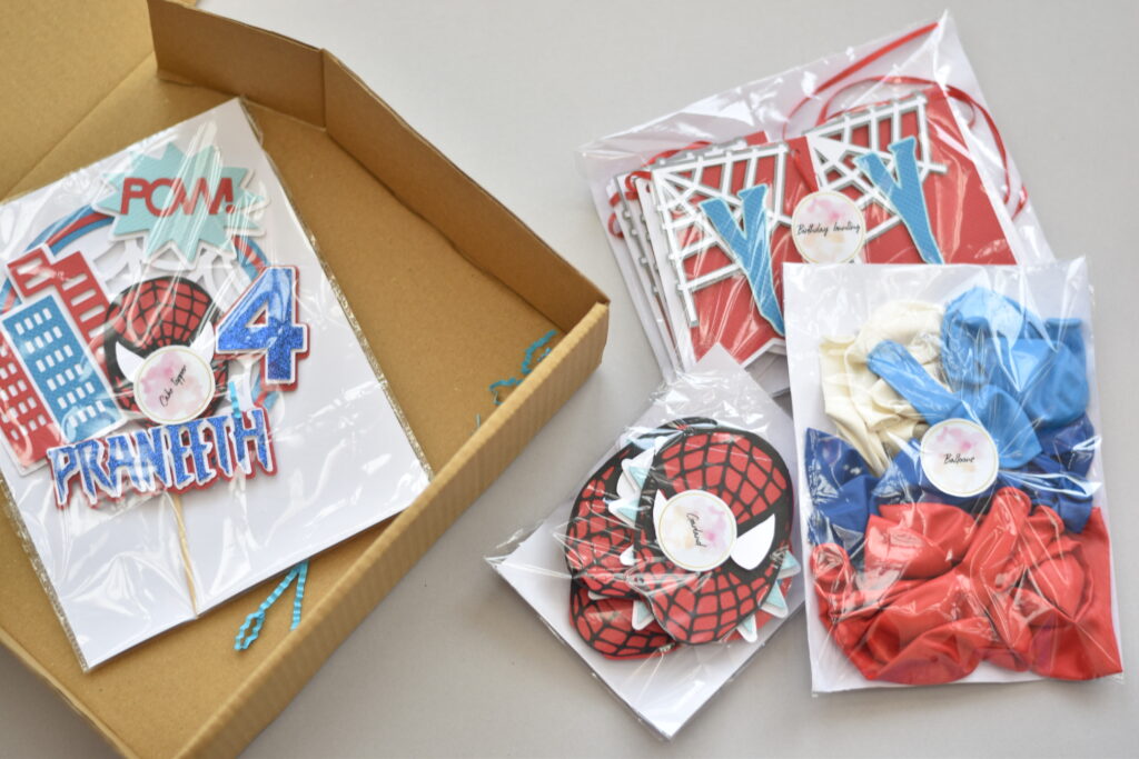 BASIC – SPIDERMAN PARTY BOX - Artzone